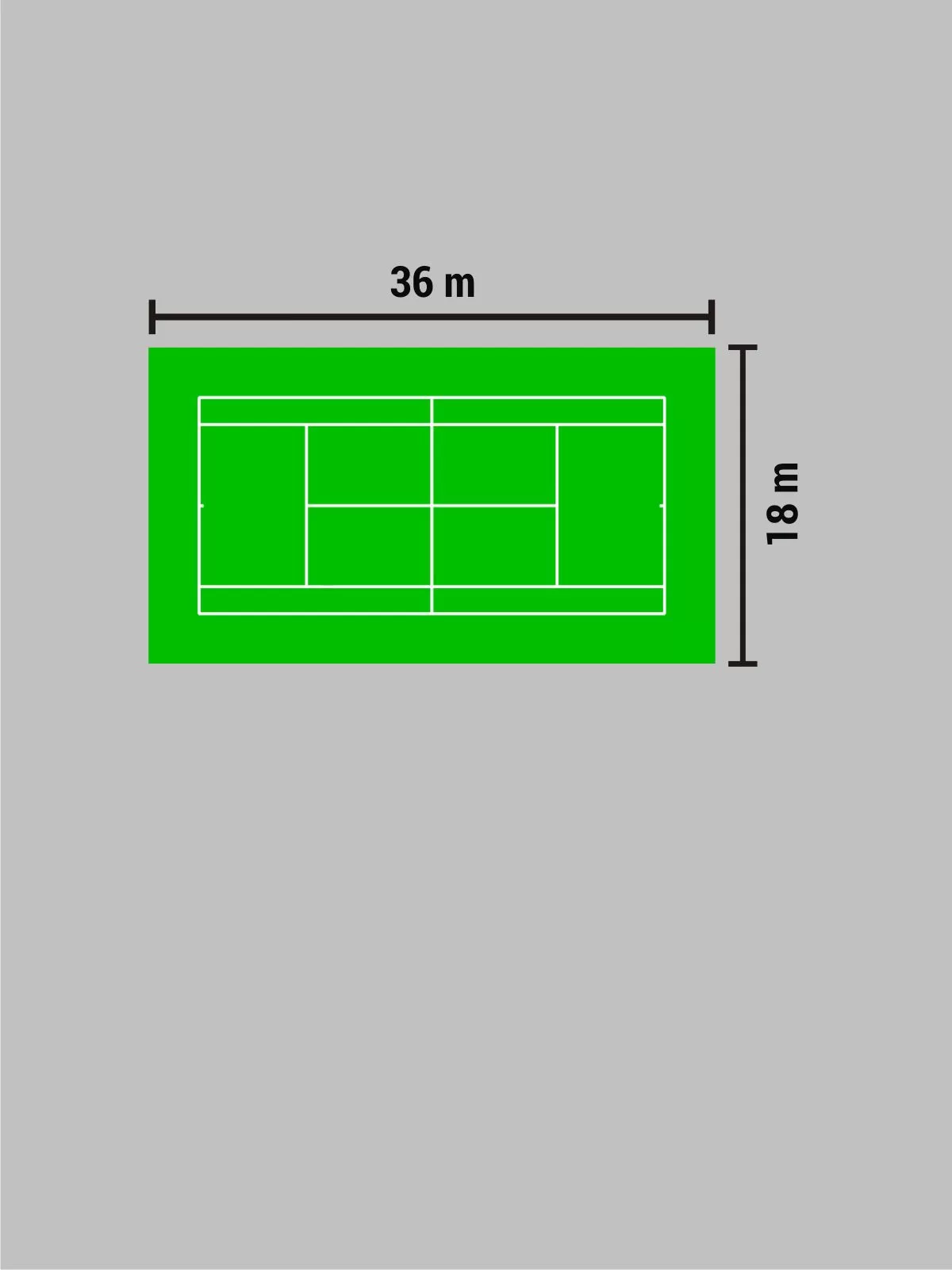 Metrica De Dimensoes Da Quadra De Tenis Quadras De Tênis Lumideas