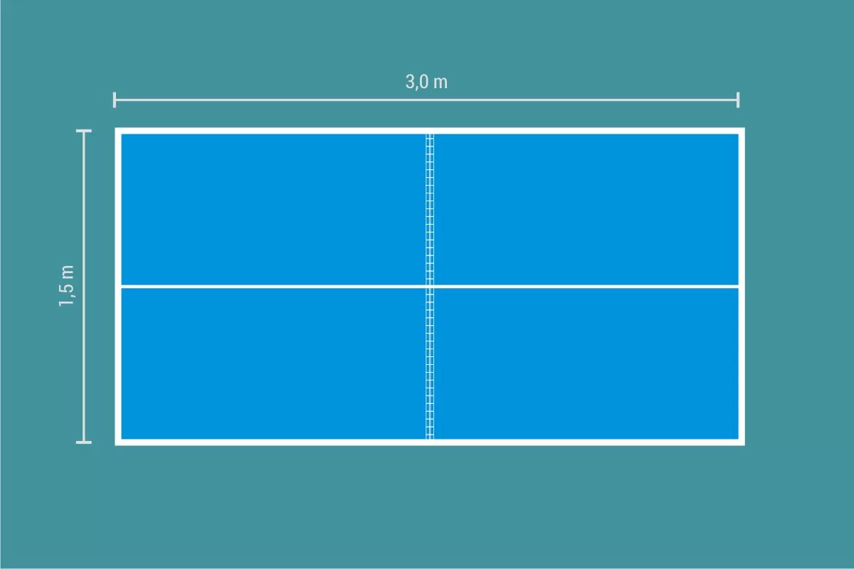 Medidas da Mesa de Ping Pong. Saiba Quais São Elas.